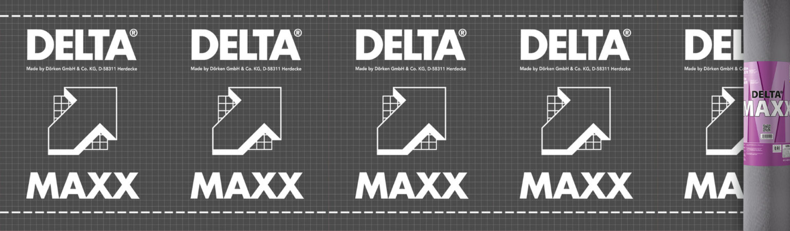 DELTA MAXX - fire safe breathable roofing underlay - high tear resistance